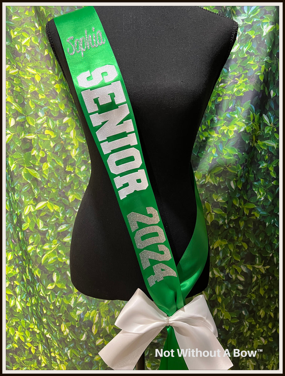 Custom Sash - Senior Sash - Graduation Sash 2026 - Customize Colors ...
